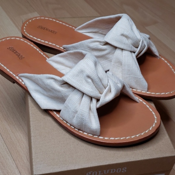 Soludos | Shoes | Nwt Soludos Knotted Slide Sandal | Poshmark